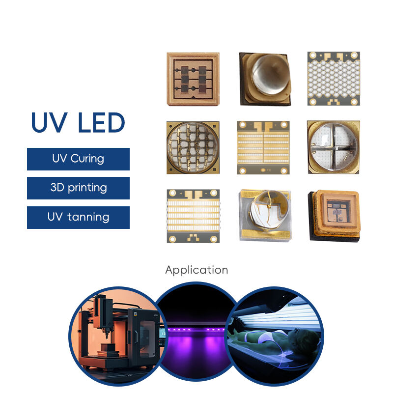 290-310nm 4-5V UVB LED Chip with 2-Year Warranty for Phototherapy and ...
