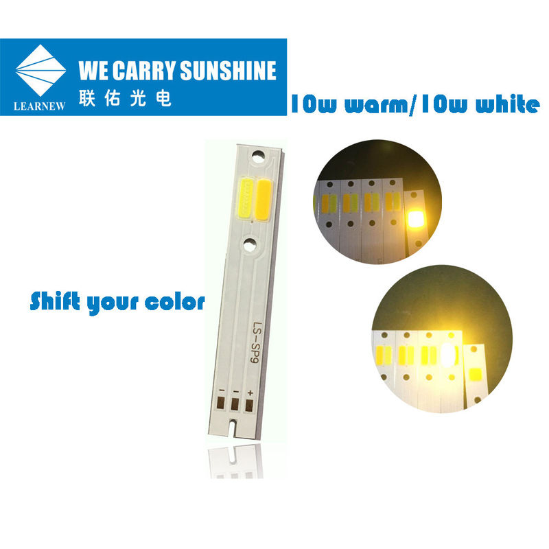 C6 Bi Color Car COB LED 7.5x9MM 15W LED Chip 1500mA