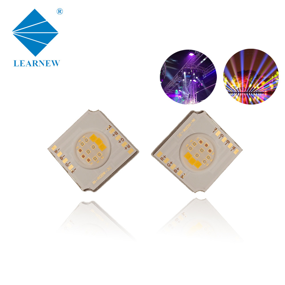 Super aluminum high efficiency led cob chips 3W 1818 series RGBW for ...