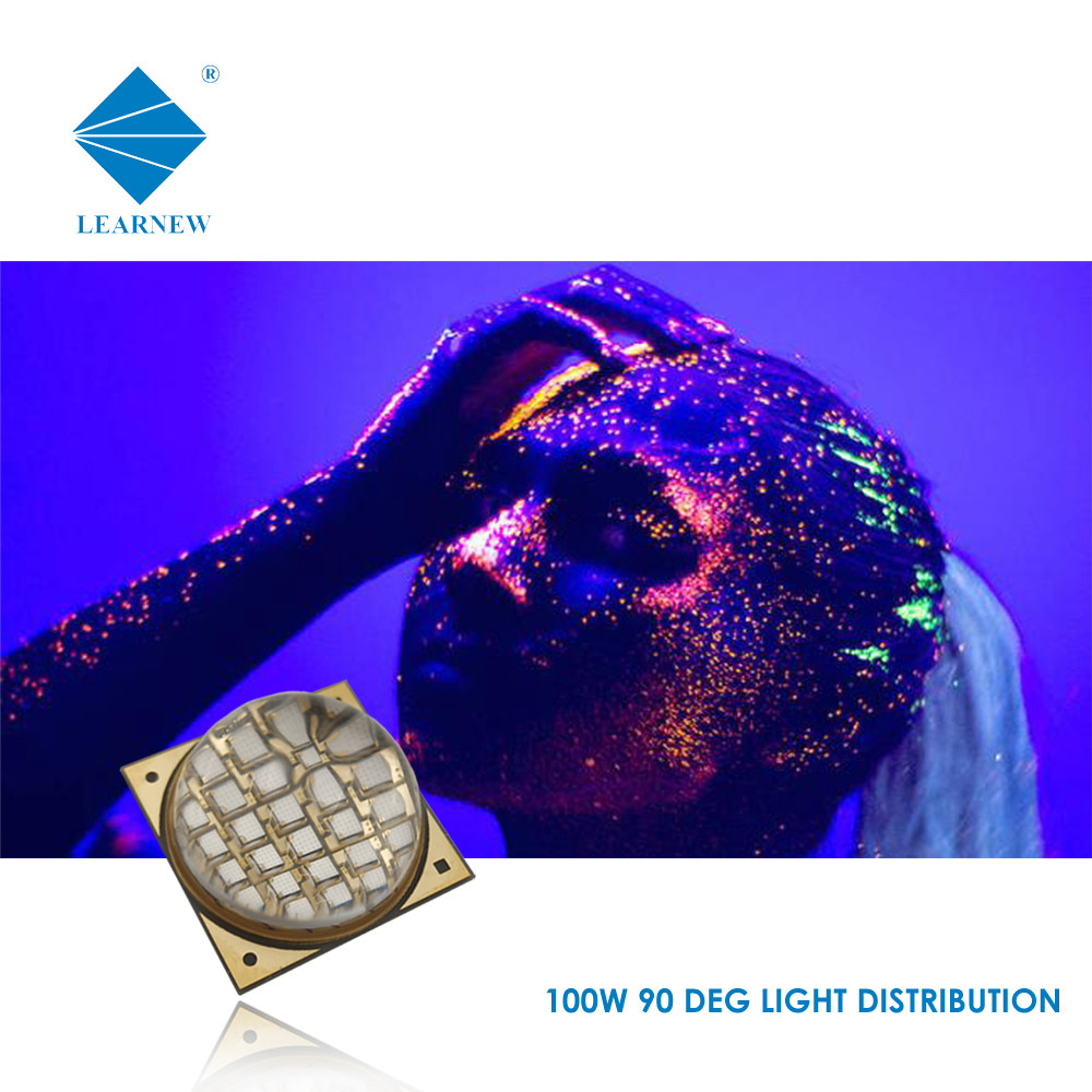 Vertical Chip 2100mA 100w COB LED Chip 90DEG UV COB LED