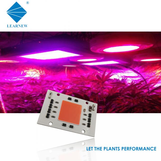 380-780nm LED COB Full Spectrum 50W Lumens Driverless COB LED