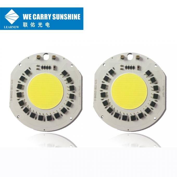Super Aluminum R50mm AC LED COB 380-780nm LED Chip Full Spectrum