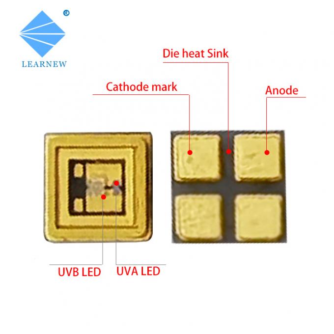 290nm 293nm 295nm UV LED Chips 300nm 305nm 310nm 315nm For Medical ...